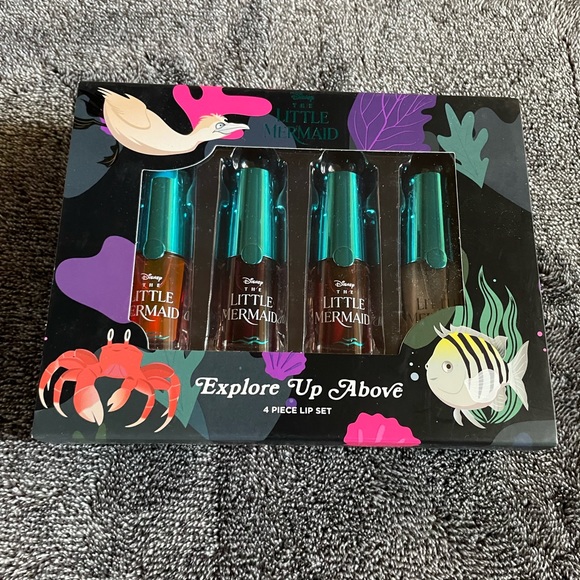 Ulta Beauty | Makeup | Brand New Ulta Beauty Little Mermaid 4 Piece Lip ...